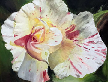 Flower Painting by Guy Martin Roberge Original Framed and Signed ...