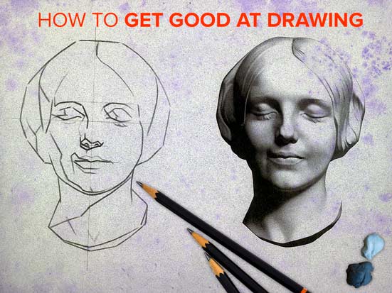 How to get good at drawing / how to get into drawing - Barnett Gallery