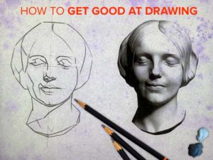 How to get good at drawing / how to get into drawing - Barnett Gallery