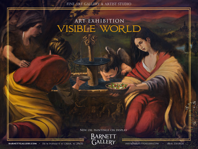 joel barnett visible world art exhibition show - Barnett Gallery Art Gallery in Greenville SC ...