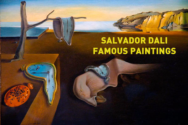 Salvador Dali museum shop: Melting Clocks painting and other famous ...